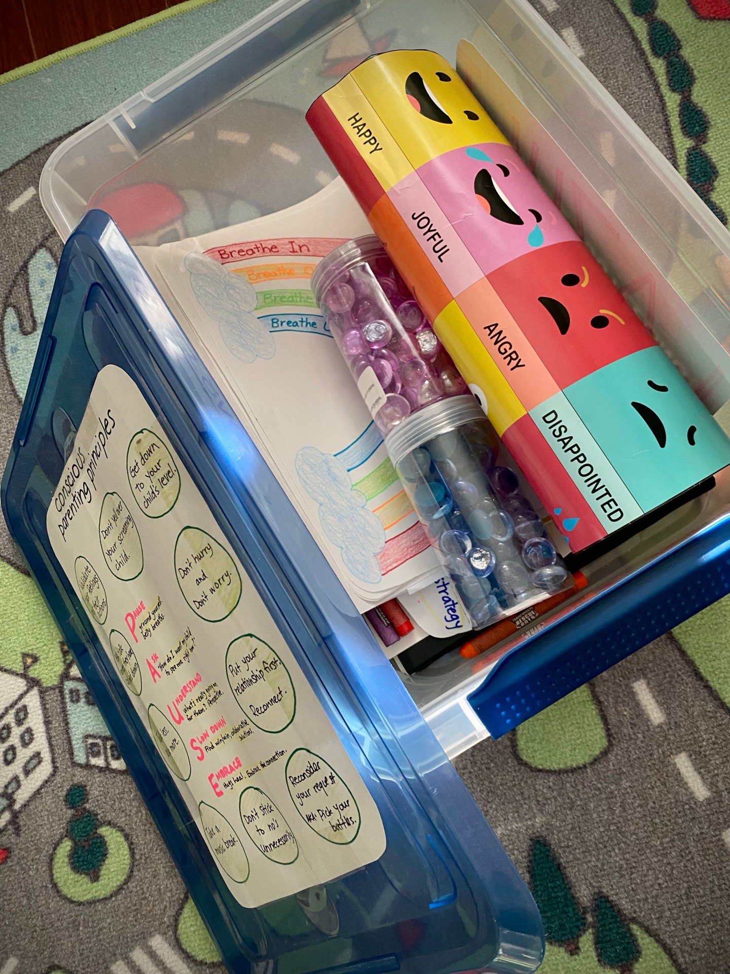 Make Your Own “Calm Box” for Emotional Regulation – Spiral Roots Marketing